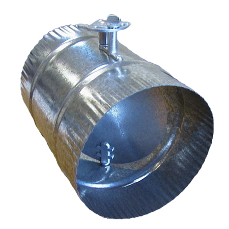 Metal Manual In Line Damper SE/SE - Smooth-Air