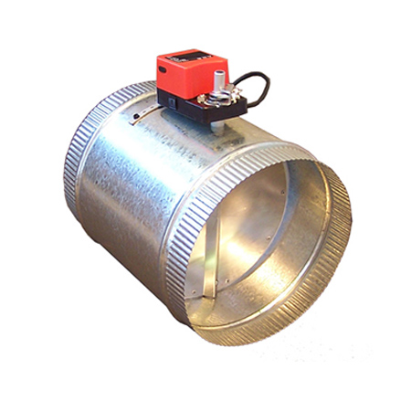 Metal Motorised In Line Damper (230VAC) SE/SE - Smooth-Air