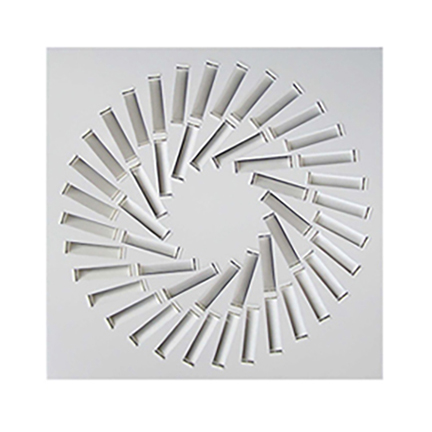 Metal Swirl & Twister Ceiling - Smooth-Air