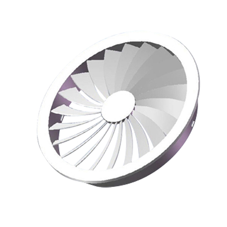 Plastic Swirl Diffuser - Smooth-Air