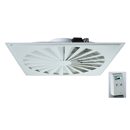 Therma-Fuser Motorised Swirl VAV diffusers - Smooth-Air