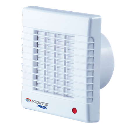 Wall / Ceiling axial fan Auto louvres (extract) - Smooth-Air